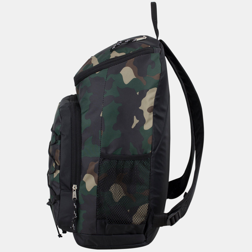 Fuel Wide Mouth Sports Backpack with Front Bungee and Inner Tech Pocke ...